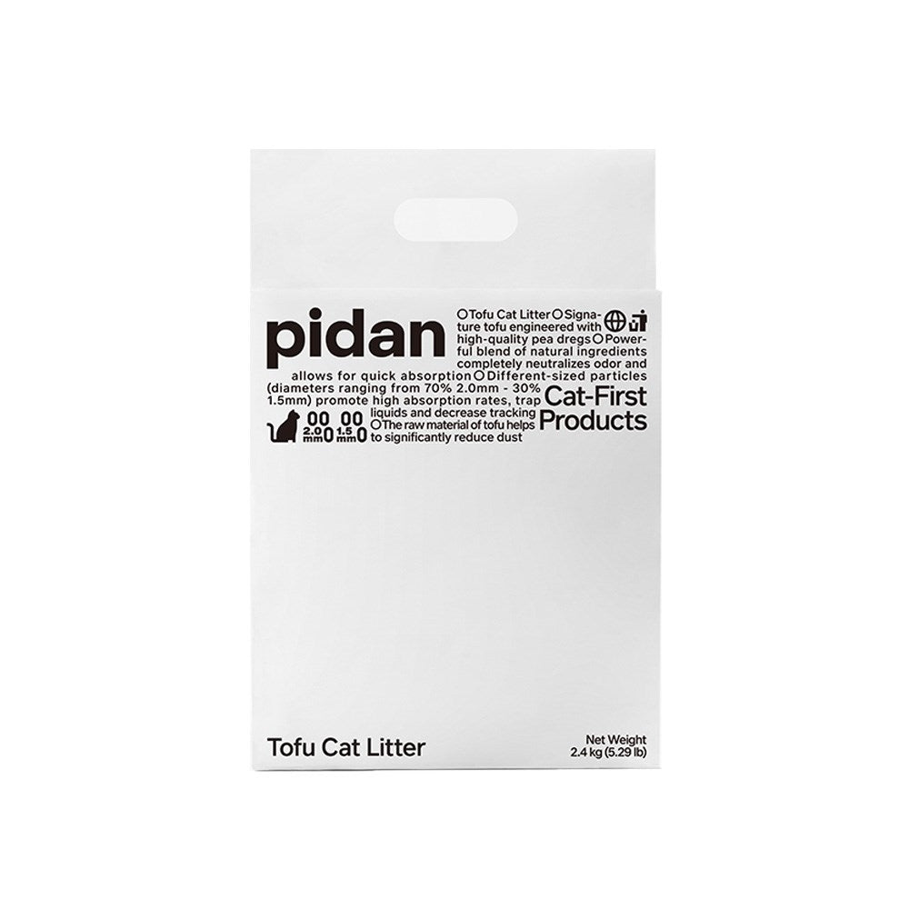 PIDAN Original Tofu Cat Litter (70% 2mm + 30% 1.5mm) - 2.4Kg/6L – ChokyoPetStore