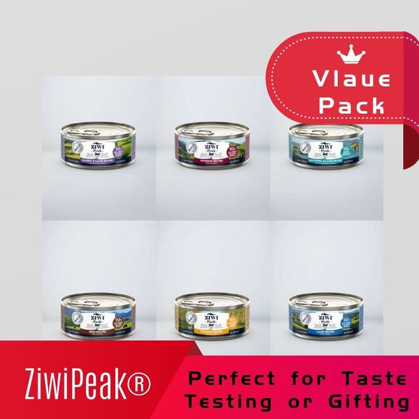 ZiwiPeak® Value pack Cat Can Mix flavor – ChokyoPetStore